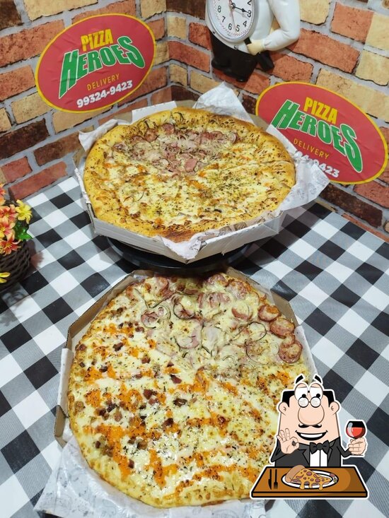 Menu em Pizza Heroes restaurante, Ji-Paraná