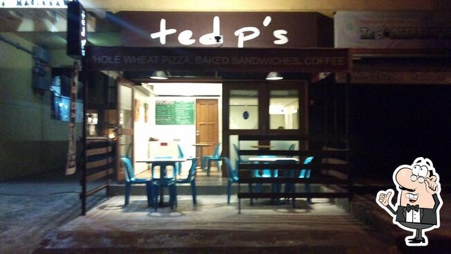 Menu at Ted P's pizzeria, Quezon City
