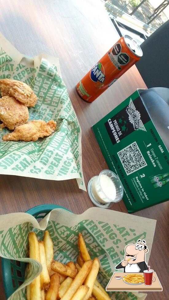 Carta del restaurante Wingstop Parque Tepeyac, Mexico