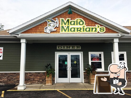 Menu at Maid Marian's Diner restaurant, Charlottetown