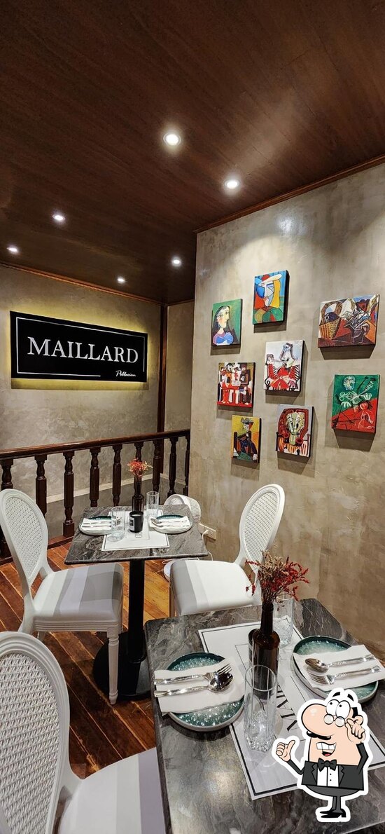 Menu at Maillard Restaurant, Makati