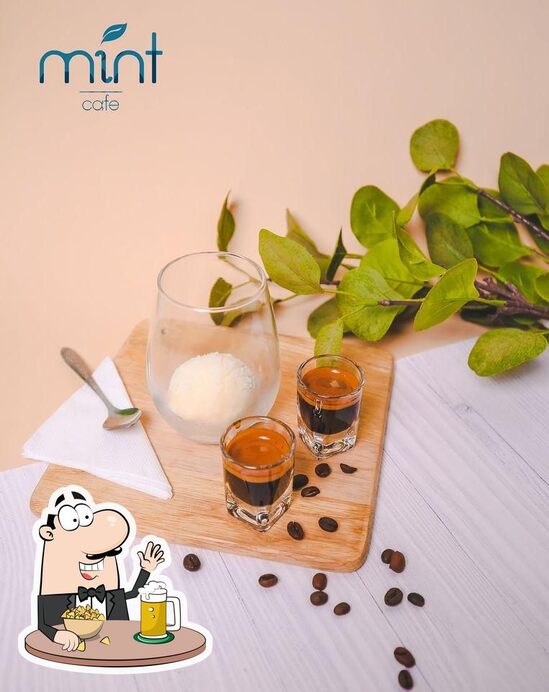 Menu at Mint cafe, Da Nang