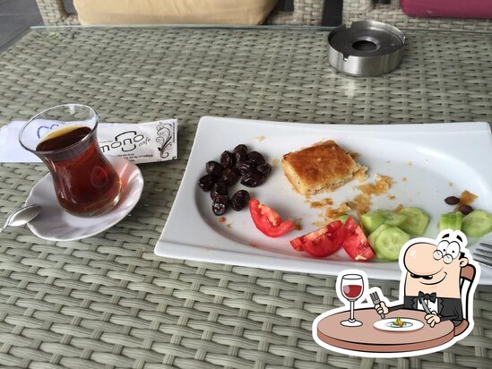 Menu at Mono Cafe, Tarsus