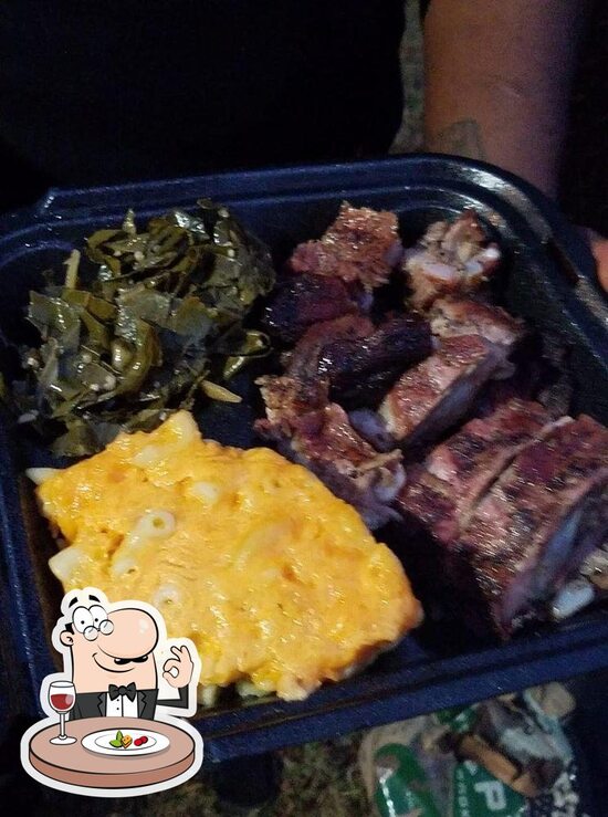 Menu at SNS Blazing BBQ, Atlanta