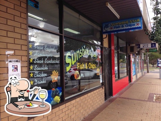 Menu at Sunshine Star Fish & Chips fast food, Sunshine West