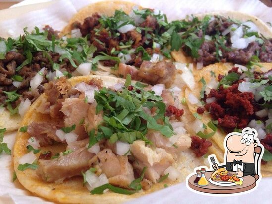 Menu at Tacos Gonzalez restaurant, Indio
