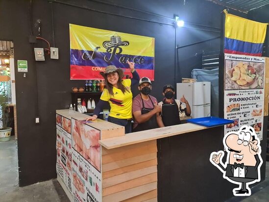 Carta del restaurante "El Parce" Comida Colombiana, San Nicolás Tolentino