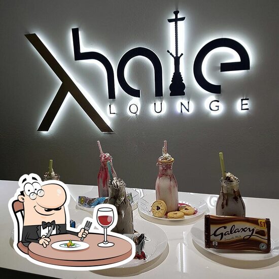 Menu at The Xhale Lounge cafe, Bolton