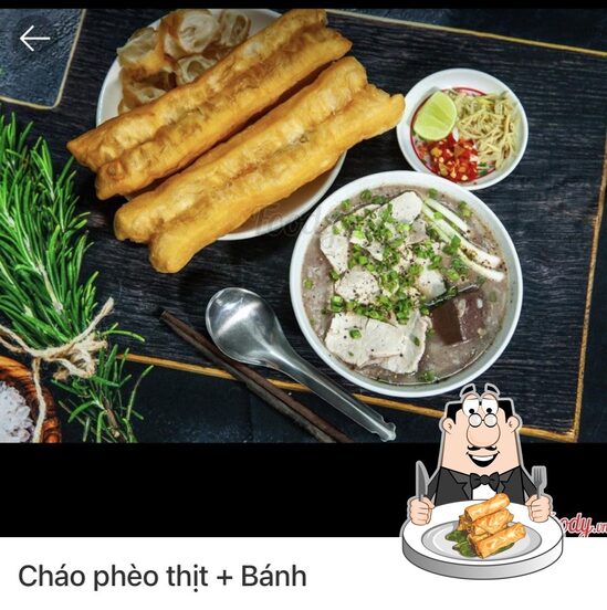 Menu at Cháo Lòng 293 restaurant, Ho Chi Minh City