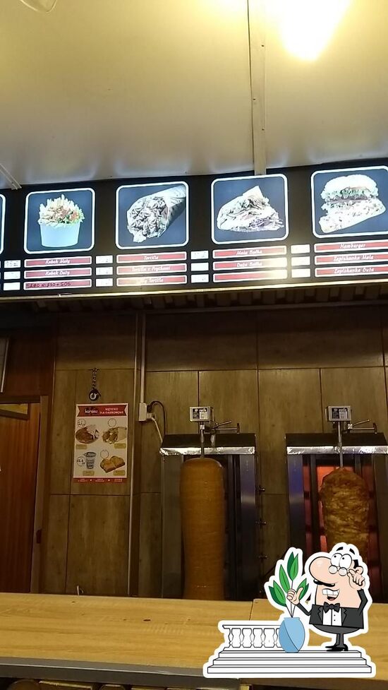 Menu at Bolat Kebab restaurant, Kłobuck