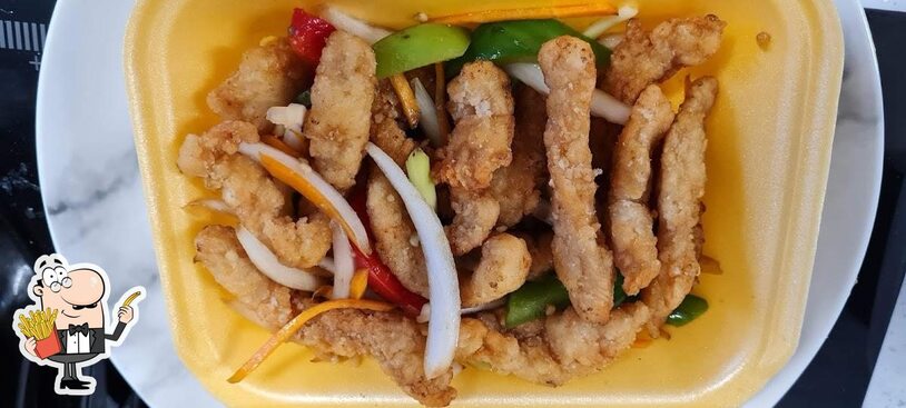 Menu at Ho Wah House fast food, Swansea