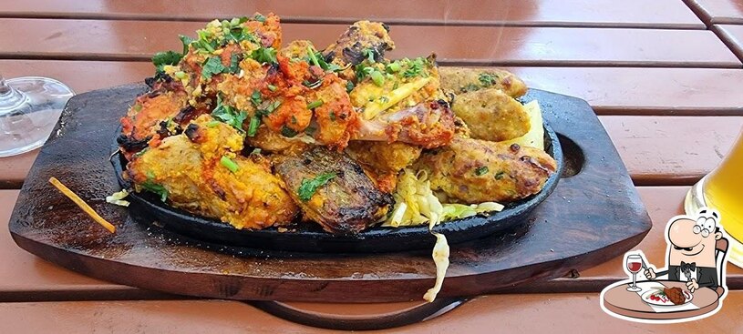 Menu at Nepali chulo restaurant, Szczecin