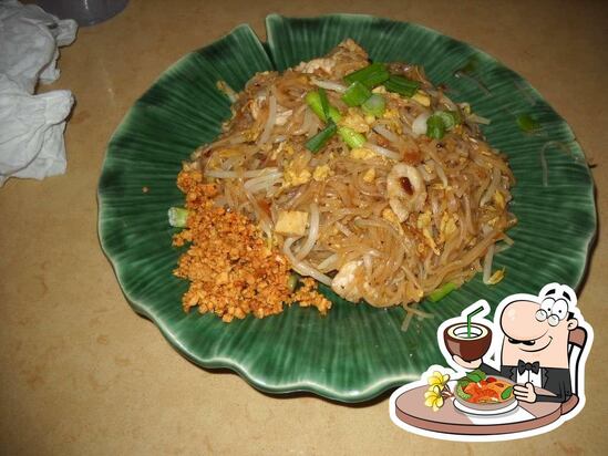 Menu at Thai Spice restaurant, Indianapolis