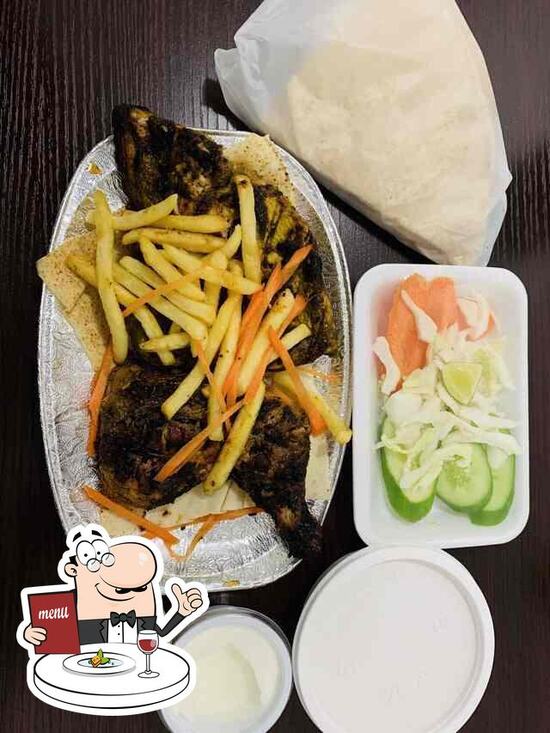 Menu at Salalah Fast Food, Sharjah
