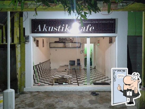 Menu at Akustik Cafe, Indonesia