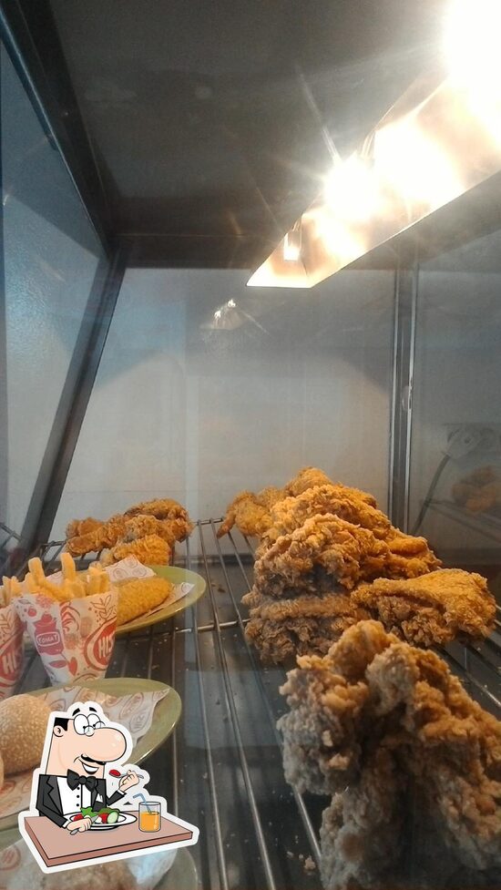 Menu at Hisana Fried Chicken restaurant, Pangalengan