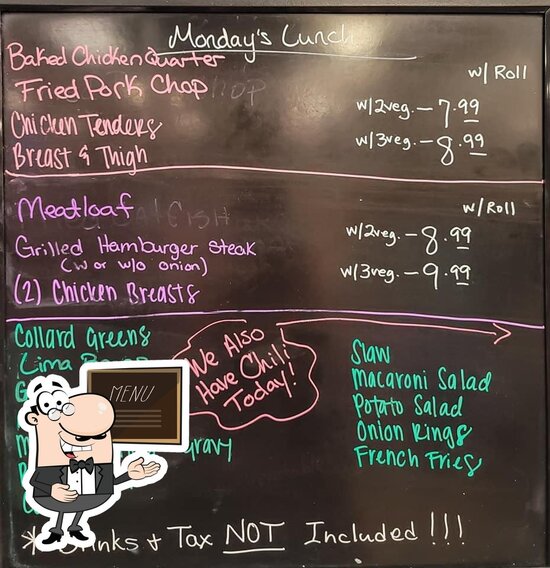 Menu at Kwik Way Store Inc restaurant, Lake Murray of Richland