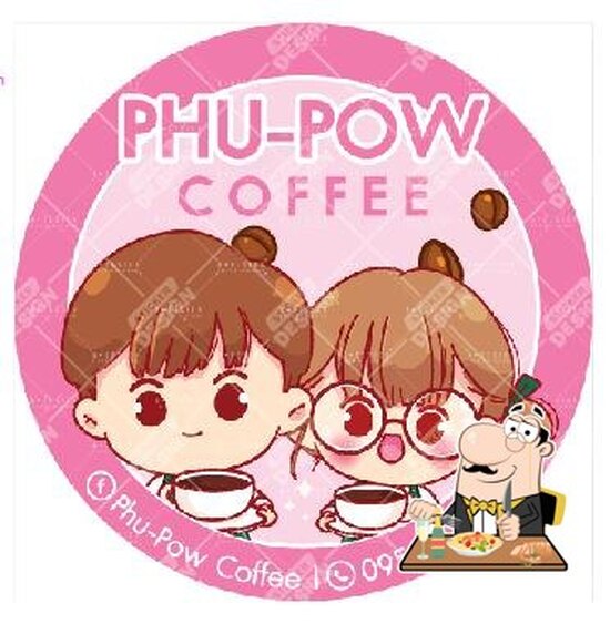 Menu at Phu-Pow Coffee, Ban Bueng