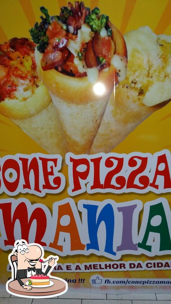 Menu at Cones DE Pizza restaurant, Taubaté