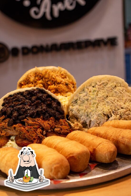 Carta del restaurante Doña Arepa, Caseros, Fischetti 4685