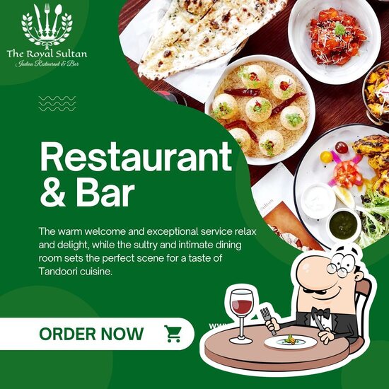 The Royal Sultan Restaurant & Bar, Castlemaine - Restaurant menu ...