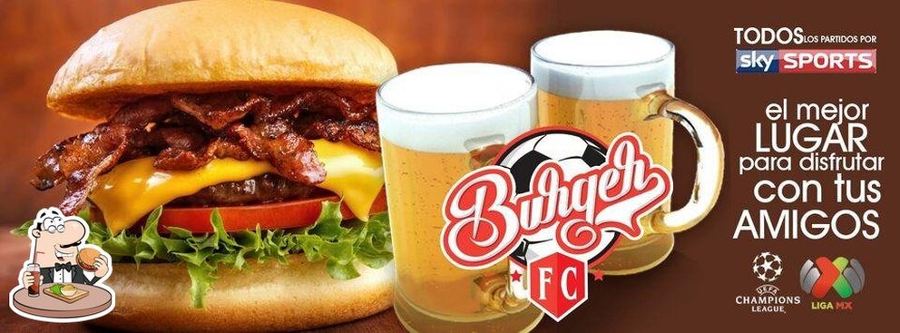 Burger FC pub & bar, Zapopan - Restaurant menu and reviews