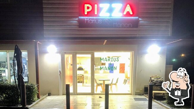 Menu at Pizza Marius et Manon pizzeria, Saint-Mitre-les-Remparts