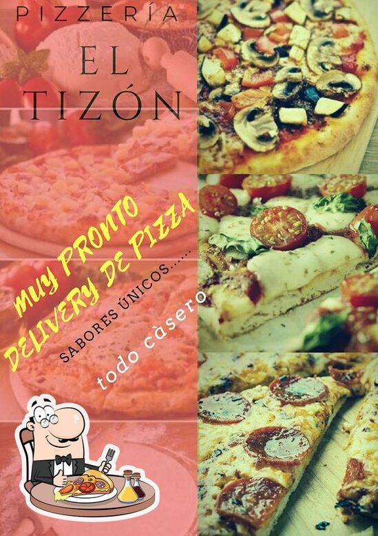 Menu at El TIZÓN pizzeria, Argentina