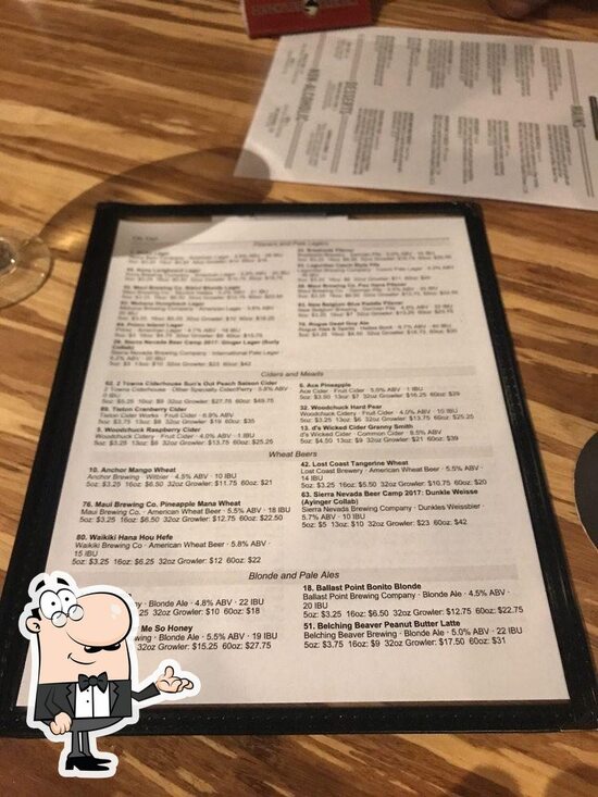 Growler Hawaii, Honolulu - Restaurant menu, prices and reviews