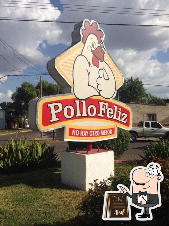 Carta del restaurante Pollo Feliz, Nuevo Laredo