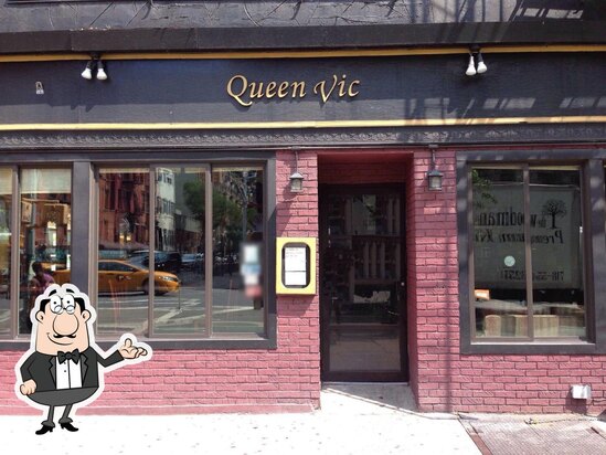 Menu at Queen Vic pub & bar, New York City