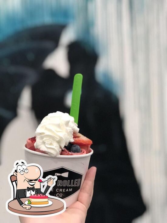 Menu at Cold Rolled Ice Cream, Los Angeles
