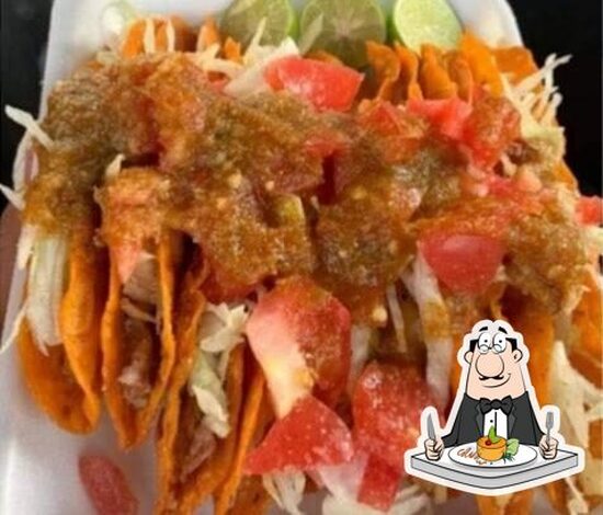 Carta de Tacos Rojos Barrón Los Originales, Saltillo