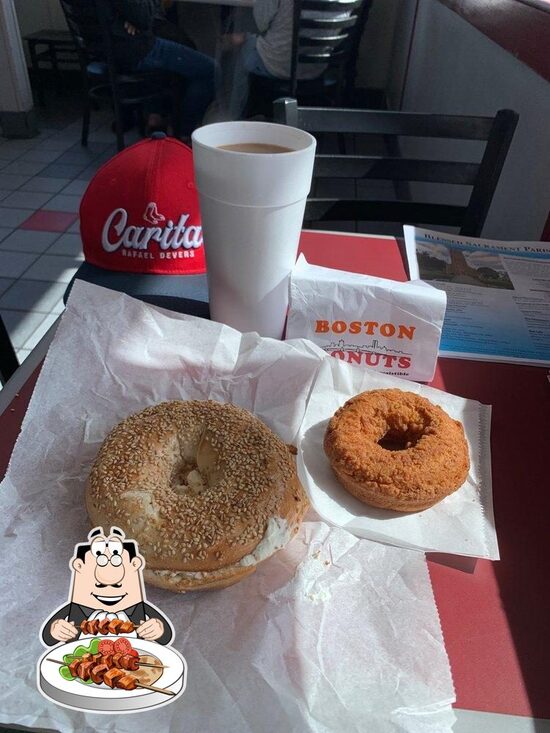 Menu at Boston Donuts restaurant, Worcester, 338 Park Ave
