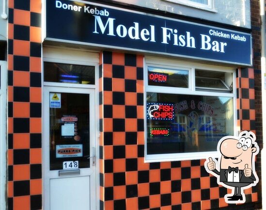 Carta de Model Fish Bar, Ilkeston