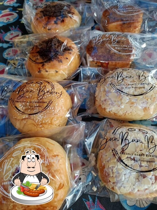 Menu at Bun Bun Bakery, Nunuk