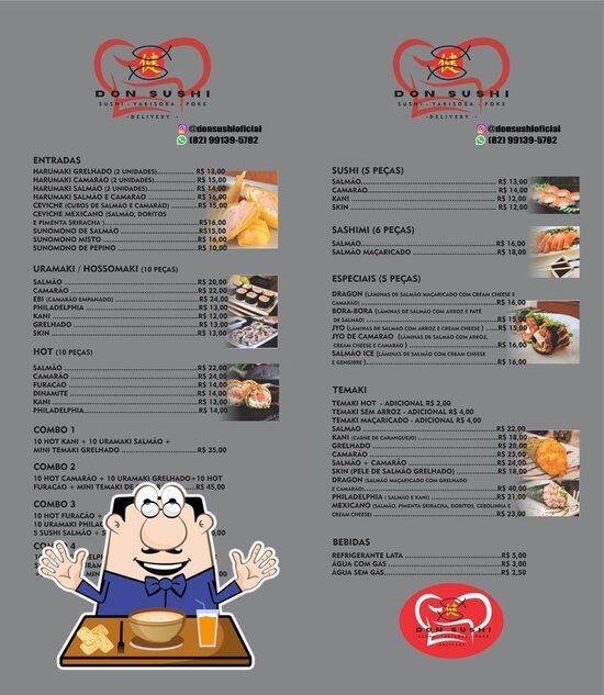 Don Sushi, Maceió - Menu do restaurante, preços e opiniões