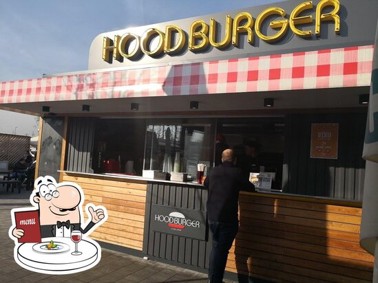 Speisekarte von Hood Burger BTC restaurant, Ljubljana, Tržnica BTC