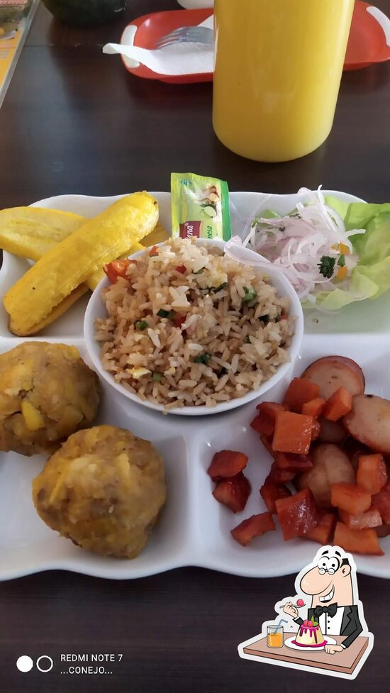 Carta de Restaurante Recreo comida de la selva La Tierra Colorada, Huancayo
