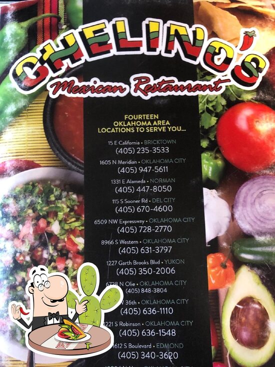 Chelino's Mexican Restaurant (El Reno, OK), El Reno - Carta del ...