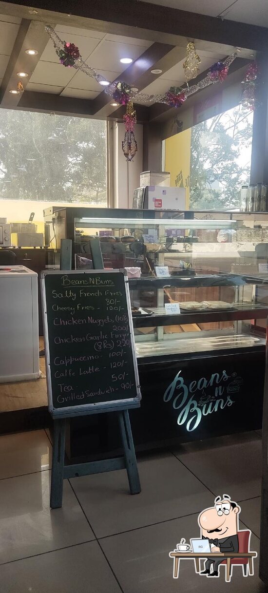 Menu at Beans N Buns, Chandigarh, Bharat petroleum corporation Ltd