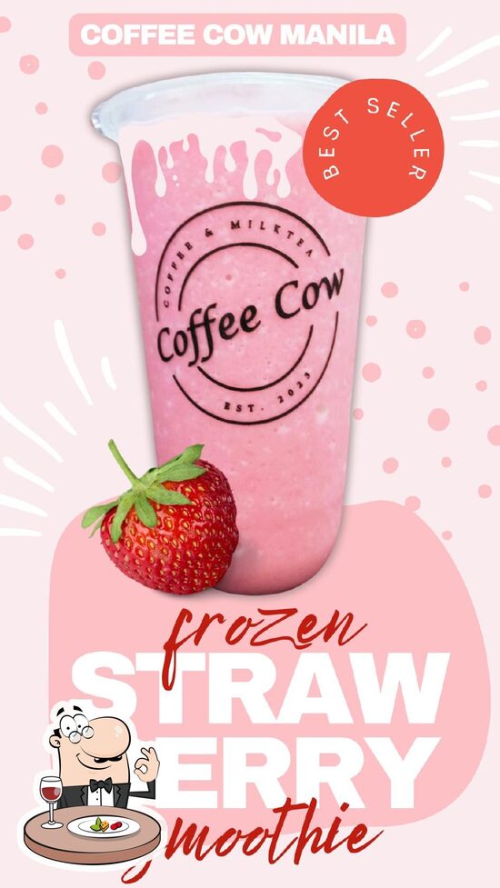 Menu at Coffee Cow Manila - UST, Manila