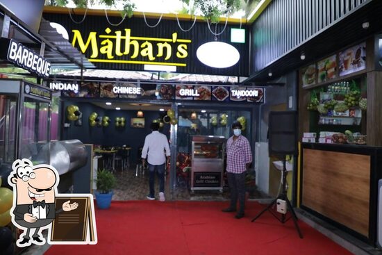 Menu at Mathan’s kitchen, Chennai