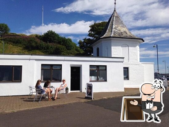Menu at The Boat House cafe, Dunoon