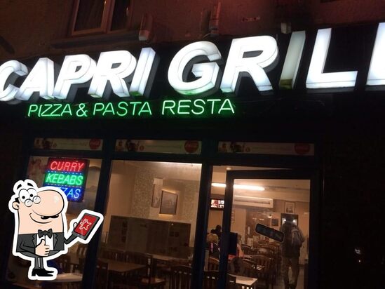 Menu at Capri Grill fast food, Naas
