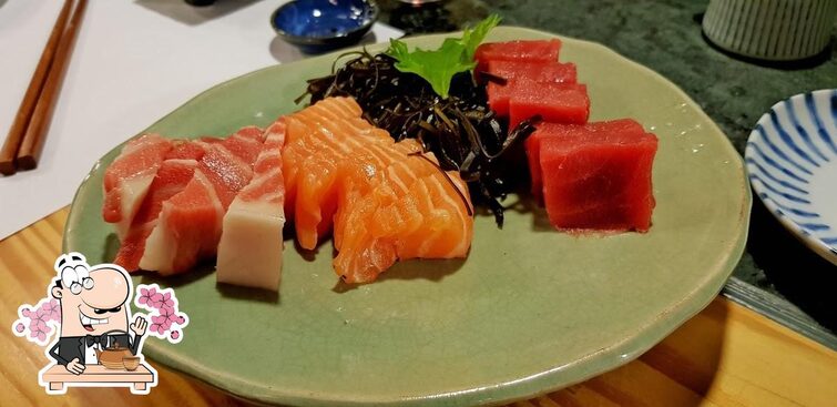 Menu at Midori Sushi restaurant, Busan