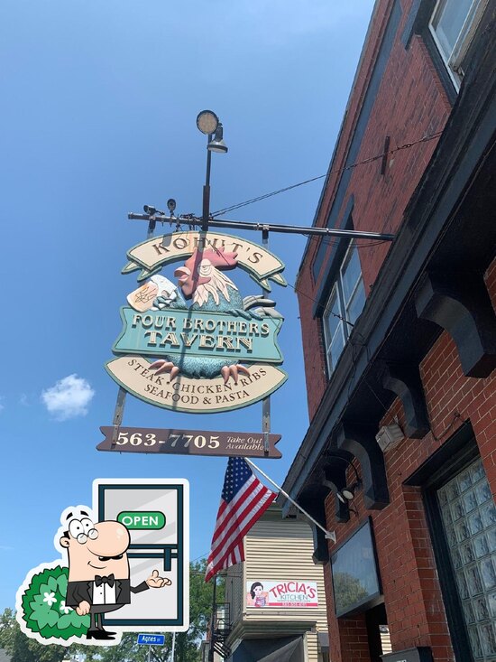 Carta del pub y bar Four Brothers Tavern, Rochester