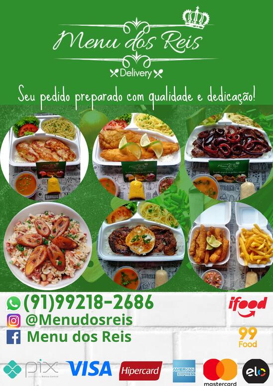 Menu em Menu dos Reis restaurante, Belém