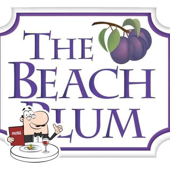Menu at The Beach Plum restaurant, Portsmouth