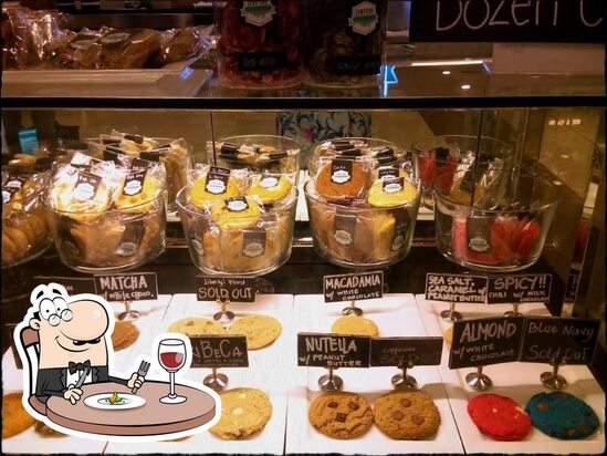 Menu at Downtown Cookies cafe, Quezon City